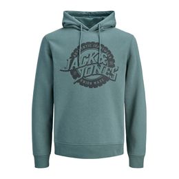 Jack & Jones Premium Sweatshirt 'JPRBLUBARON' Herren Gr&ouml;&szlig;e XXL cyanblau / schwarz