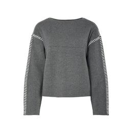 Y.A.S Yas Sweater 'YASSTITCHA' female Grey size XS