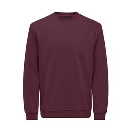 Only & Sons Only & Sons Sweatshirt 'ONSConnor' Herren Gr&ouml;&szlig;e L weinrot