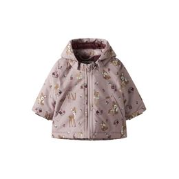 name it Jacke 'NBFMAXI' Größe 68 braun / grün / mauve / rosa