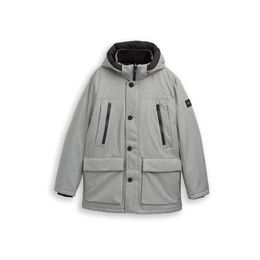 Tom Tailor Winter Parka male Grey size XXL