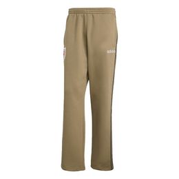 adidas originals Hose 'Mesh Stripe' Herren Gr&ouml;&szlig;e 40/42 oliv / schwarz / wei&szlig;