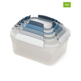 Joseph Joseph JosephJoseph 5er-Set: Frischhaltedosen "Nest" in Hellblau/ Grau - 10% | Aufbewahren-servieren