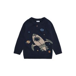 HUST & CLAIRE Hust & Claire Pullover 'Pelle' Jungen Gr&ouml;&szlig;e 92 navy / azur / greige / pastellgr&uuml;n