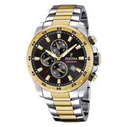 Festina Uhren - Chrono Sport Uhr - Gr. unisize - in Silber - f&uuml;r Damen