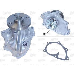 Valeo Wasserpumpe mit Dichtungen für LEXUS TOYOTA 16100-28040 16100-28041 16100-0H030 506843