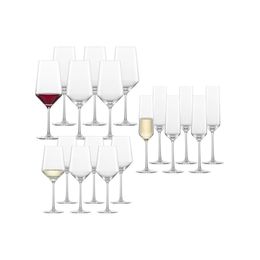 Zwiesel Glas 18er Set Wein- und Sektgl&auml;serset Pure in transparent | Gr.: onesize