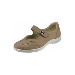Waldl&auml;ufer WALDL&Auml;UFER Komfort Slipper in Beige | Gr.: 41