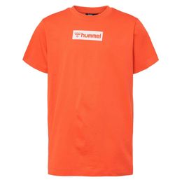 Hummel T-Shirt Hmlflow Jungen in CHERRY TOMATO | Gr.: 122