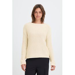 oxmo Strickpullover OXFKANNA in Beige | Gr.: XXL