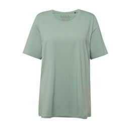 Ulla Popken Shirt in helles moosgrün | Gr.: 50-52