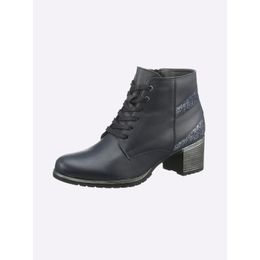 Heine Witt Damen Schn&uuml;rstiefelette, marine, Gr&ouml;&szlig;e 35