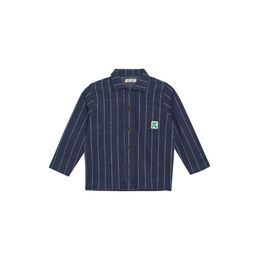 Noppies Hemd Rockville in Stripe Pattern Dark Blue | Gr.: 110