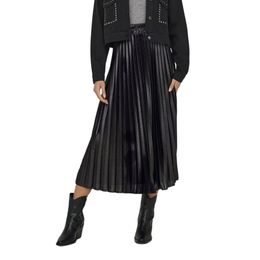 Only Plisseerock "Lyon" in Schwarz | Gr.: S