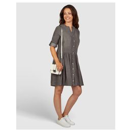 NAVIGAZIONE Kleid in Grey Sandwash | Gr.: 50