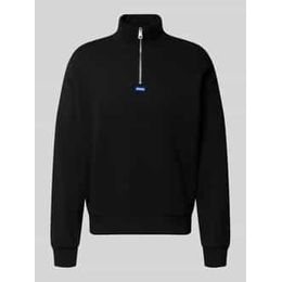 Regular Fit Sweatshirt aus reiner Baumwolle Modell 'NEELER'