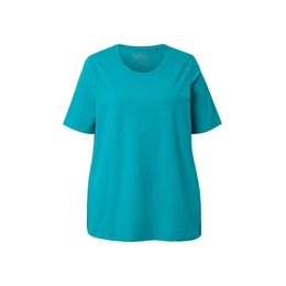 Ulla Popken Shirt in petrol | Gr.: 46-48