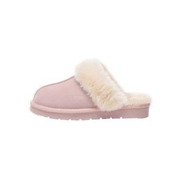 EVERAU Australia Leder Hausschuhe Raven in Rosa | Gr.: 36