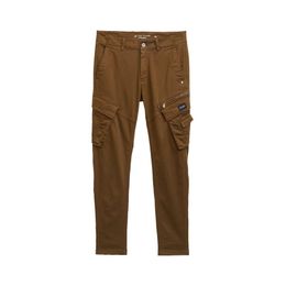 Tom Tailor Cargo TAPERED SWEAT CARGO tapered in Braun | Gr.: W28/L32