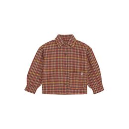 Noppies Bluse Pomona in Check Pattern Light Brown | Gr.: 122