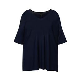 Ulla Popken Pullover in marine | Gr.: 50-52