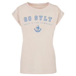 F4NT4STIC T-Shirt Go Sylt Knut & Jan Hamburg in Whitesand | Gr.: L