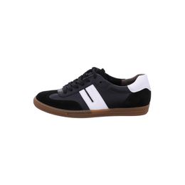 Paul Green Leder-Sneakers in Schwarz | Gr.: 37