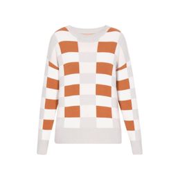 Swirly Women Sweater in Grey Multicolor | Gr.: XL
