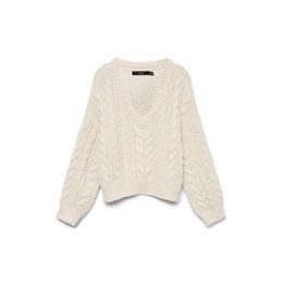 Véro Moda Vero Moda Strickpullover in Birch | Gr.: 46-48