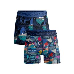 MUCHACHOMALO 2er-Set: Boxershort in Mehrfarbig - f&uuml;r Kinder | Gr.: 134/140