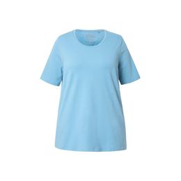 Ulla Popken Shirt in helles petrol | Gr.: 54-56