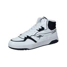 Kangaroos Sneakers Mid in white/jet black | Gr.: 44