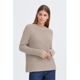 oxmo Strickpullover OXFKANNA in Grau | Gr.: XS