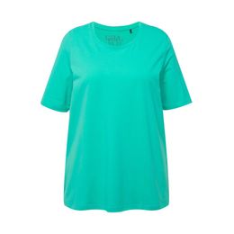 Ulla Popken Shirt in türkisgrün | Gr.: 46-48