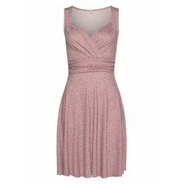 Vivance Jerseykleid in rose-mauve-bedruckt | Gr.: 44
