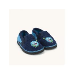 Kitz-Pichler Hausschuhe "Bobby Floh" in Blau | Gr.: 29
