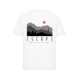 F4NT4STIC T-Shirt Escape Discover the World Forest Landscape in weiß | Gr.: 146/152