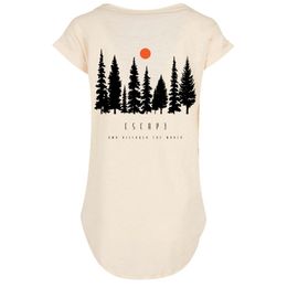 F4NT4STIC Long Cut T-Shirt Escape Discover the World Forest in Whitesand | Gr.: S