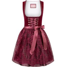 Stockerpoint Mini Dirndl "Loredana" in rot | Gr.: 38