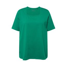 Ulla Popken Shirt in smaragd | Gr.: 54-56