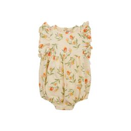 Noppies Latzhose Mequon in Fruit pattern Medium Yellow | Gr.: 74