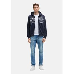 CAMP DAVID Sweatjacke 'Airplane Tour II' in dunkelblau | Gr.: L