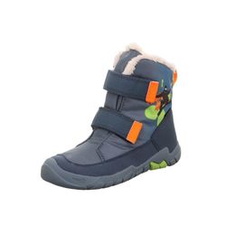 Superfit Barfu&szlig;schuh TRACE in Blau/Orange | Gr.: 34