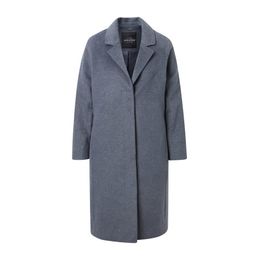Ulla Popken Mantel in mittel grau melange | Gr.: 46-48