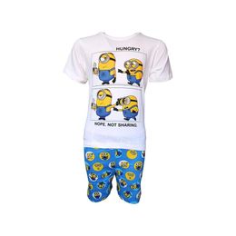 Schlafanzug kurz Minions in Blau | Gr.: 110