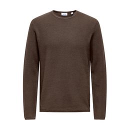 Only & Sons Only & Sons Sweater 'ERIC' male Brown size XXL