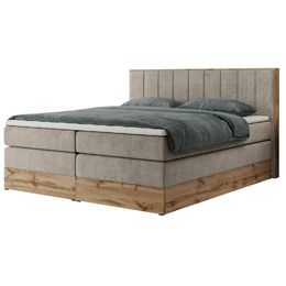 Höffner Boxspringbett mit Bettkasten Bellissimo King beige Maße (cm): B: 148 H: 115 » Höffner
