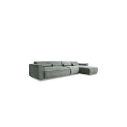Miuform Ecksofa modular Flex Felix grün Maße (cm): B: 340 H: 70 » Höffner