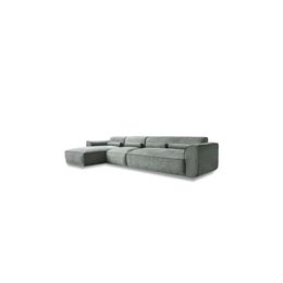 Miuform Ecksofa modular Flex Felix ¦ grün ¦ Maße (cm): B: 340 H: 70 » Höffner