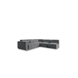 Miuform Wohnlandschaft modular Flex Felix ¦ grau ¦ Maße (cm): B: 265 H: 70 » Höffner